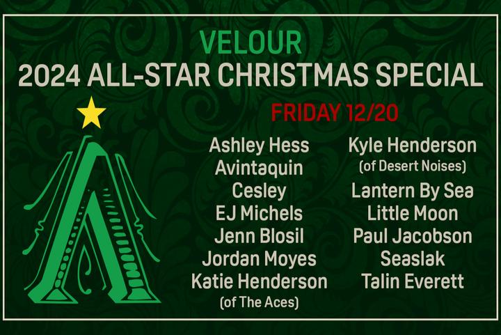 Velour All-Star Christmas Special (Night #1) tickets - Friday, December ...