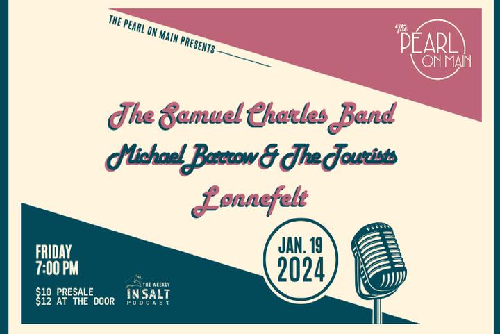 The Samuel Charles Band tickets - Friday, January 19 2024 at The Pearl ...